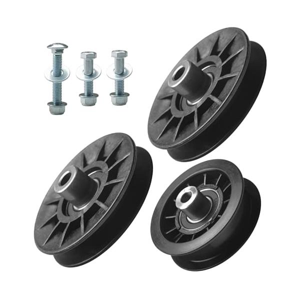 商品名: Ohoho 532194326 V-Groove アイドラープーリー &amp; 532194327 フラットアイドラープーリー ハスクバーナ ライディングプーラン クラフツマン 280-6630 194327 705080 13...