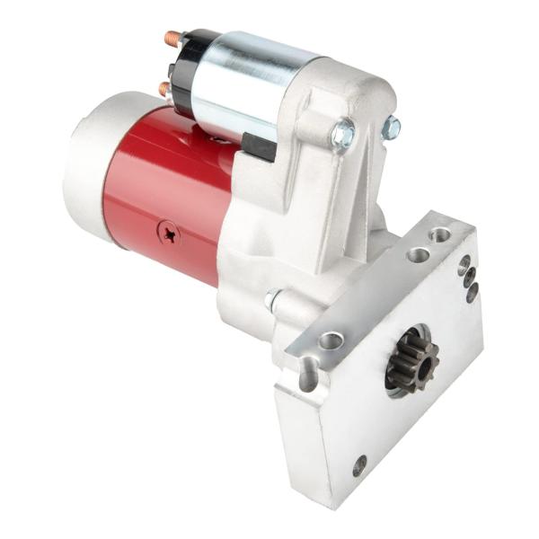 商品名: KAC スターターモーター、18493 スターター フィット シボレー SBC BBC 高トルク 歯 305 350 396 454 レッド 3HP ミニ、3HP、歯フライホイール:153 168 KAC Starter Moto...