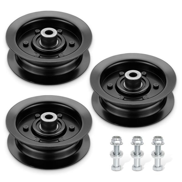 商品名: 交換用アイドラープーリー 106-2175 132-9420 芝刈り機用 フラットアイドラープーリー Toro Ex mark Timecutter SS5000 SS4235 MX5060 42 50インチデッキ ゼロターンライ...