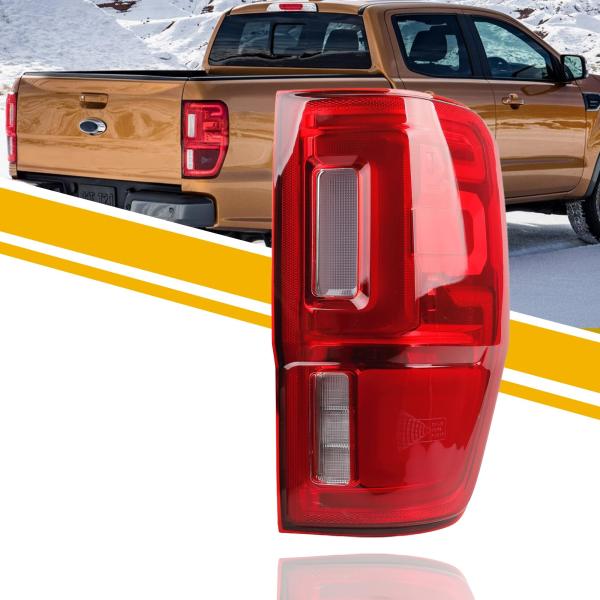 商品名:  Dasbecan Tail Light Assembly Rear Lamp LED Type w/Blind Spot (Module NOT Included) Compatible with 2019-2023 Ford ...