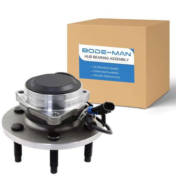 商品名:  Bode-man - 6-Lug Front Wheel Hub &amp; Bearing Assembly with ABS for 2WD Chevy GMC Silverado Sierra 1500 Tahoe Esc...