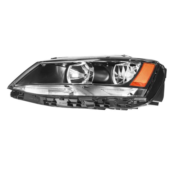 商品名:  Torchtree Headlight Assembly for 2011-2019 J-e-tt-a Driver Side, Amber Reflctor Clear Lens Chrome Housing, OE Styl...