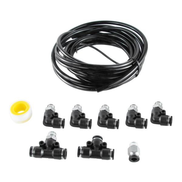 商品名:  RADREPLA Push Lock Vacuum Fitting Kit Turbo Wastegate &amp; Solenoid for Turbo Vehicles, Blackブランド: RADREPLA商品サイズ:...