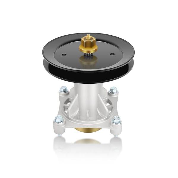 商品名:  Lawn Mower Spindle with Pulley for Husqvarna YTH22V46 Ariens Poulan Jonsered Mandrel Assembly Replacement Part Num...