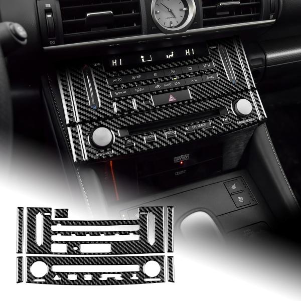 商品名:  AIRSPEED for Lexus RC Center Console CD AC Button Frame Carbon Fiber Center Control Panel Interior Decoration Acce...