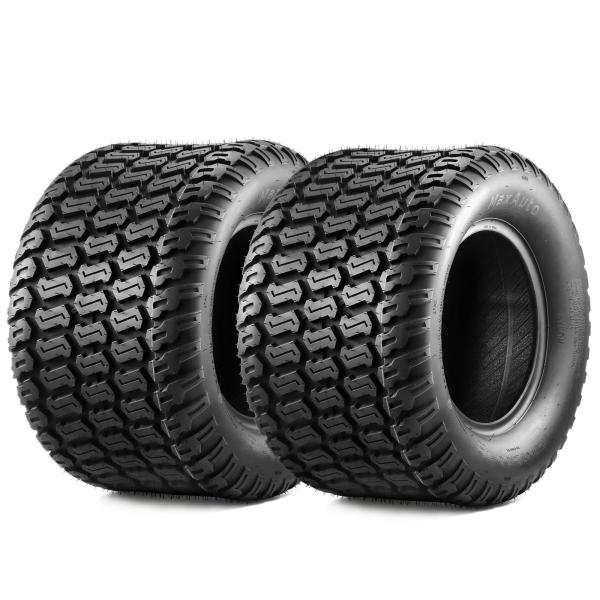 商品名: MaxAuto Fox V2 20x12.00-10 芝刈り機タイヤ、20x12x10nhs 芝刈り機交換用芝刈り機、ガーデントラクターカート-2,4PRチューブレスセット MaxAuto Fox V2 20x12.00-10 L...