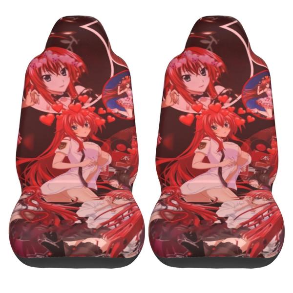 商品名:  FABILICIOUS Anime High School D-xD Rias Gremory Car Seat Cover Vehicle Seat Car Seat Protector Universal Type Car ...