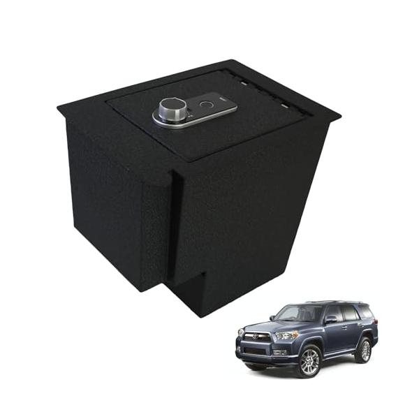 商品名:  OETEX Center Console Safe for Car, in-Vehicle Lockbox Storage Compatible with Toyota 4RUNNER 2010-2024, Heavy Gaug...