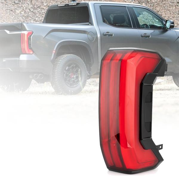 商品名:  LED Tail Light Assembly Compatible With 2022 2023 2024 Toyota Tundra Right Passenger Side Rear Brake Lamps (3-PIN,...