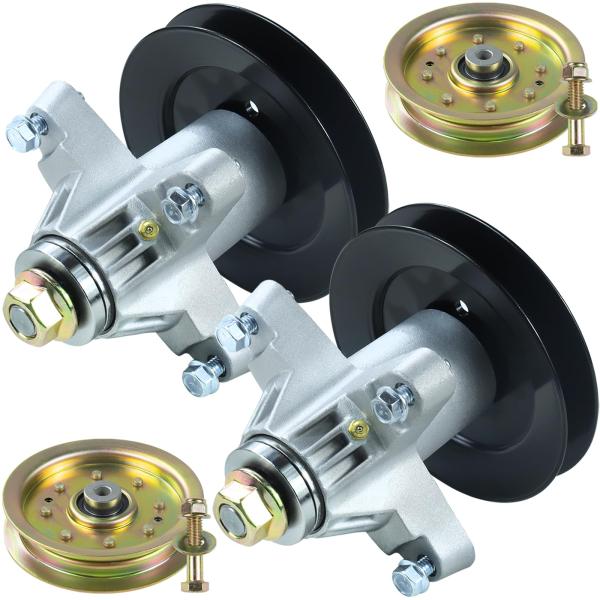 商品名: Lawneagle 2パック 918-04126 スピンドル 753-08171プーリー付き 918-04126A 918-04125B 918-04125 618-04126 618-04126A 956-04129 956-0...