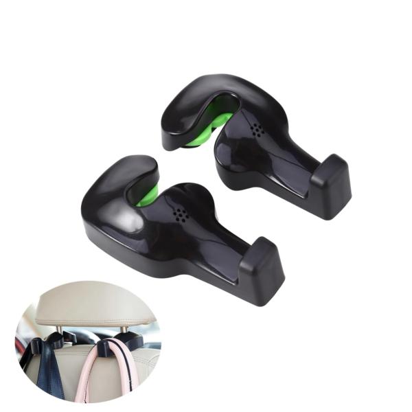 商品名:  TENDYCOCO 2pcs Car Seat Hanger Car Back Seat Hook Seat Back Hook Hanger Car Seat Storage Hooks Car Seat Hook Car S...