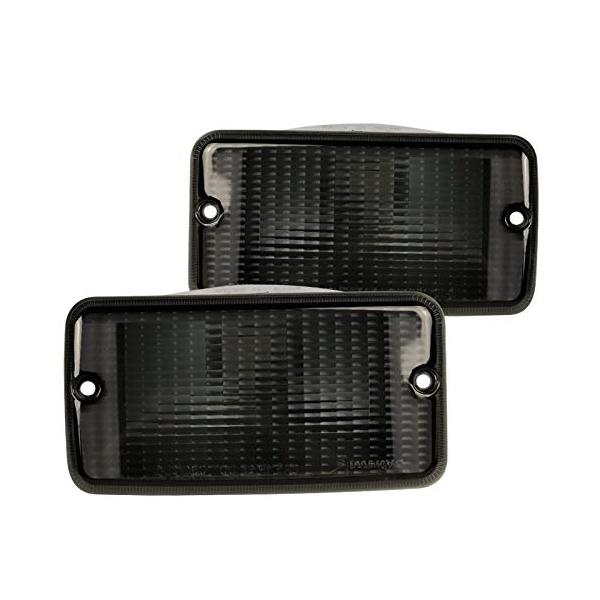 商品名:  Coolstuffguru Smoke Lens Bumper Lights Compatible with Jeep Wrangler 1997-2006 L+R Pair Assemblyブランド: Coolstuffgur...