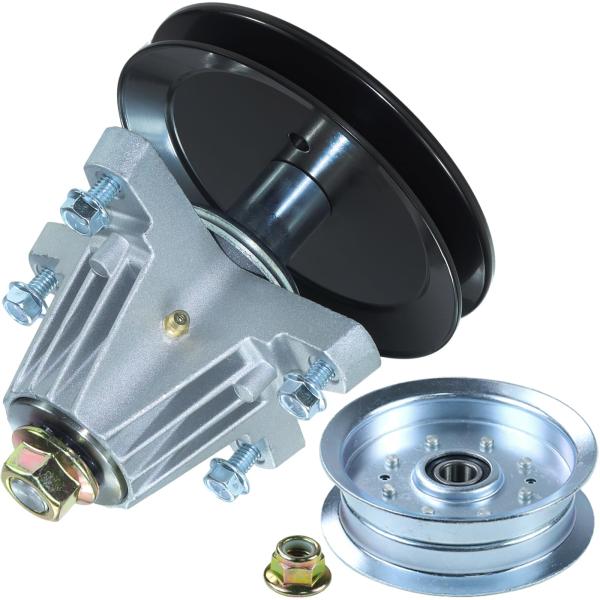 商品名: Lawneagle 918-06976 スピンドルアセンブリ 756-05034A アイドラープーリー付き カブカデットXT1-LT42 XT1-LT42C XT2-LX42 CYT4220 CYT4220SE T7800 T80...