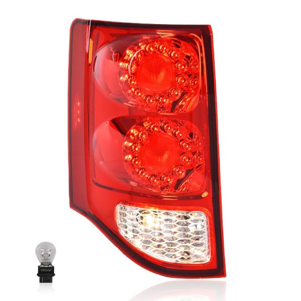 商品名:  G-PLUS LED Tail Light with Bulbs Left Driver Side Taillamp LH Compatible with Dodge Grand Caravan 2011-2020 518253...