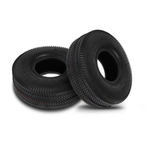商品名:  MOTOOS 4.10/3.50-4 Lawn Mower Turf Tires 4.1/3.5-4 Tubeless Tires 4 Ply Replacement for Garden Tractor Golf Cartブラ...