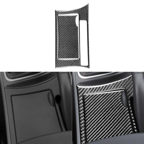 商品名: NVCNX リアルプレミアムカーボンファイバー マツダ3 2010 2011 2012 2013 Mazda3 Mazdaspeed3 セダン ハッチバックアクセサリー センターコンソールカップホルダーパネルカバー インテリアトリ...