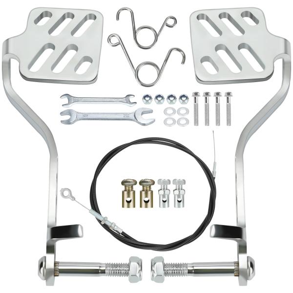 商品名: CILOYU ゴーカートペダルキット ブレーキペダル付き スロットルペダル 交換用 Yerf Dog Manco Kandi Carter Azusa Go Kart カート パーツとアクセサリー プレデター 212 196cc ...