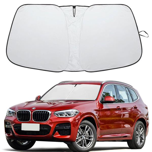 商品名:  Windshield Sun Shade Compatible with BMW X3 G01 2018 2019 2020 2021 2022 2023 2024 Accessories, 240T Window Shade ...