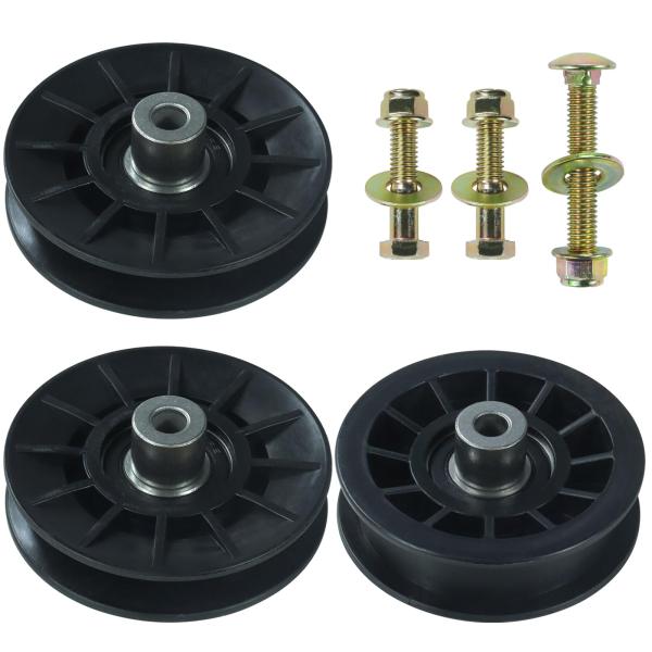 商品名: FULAIGE 2パック 194326 アイドラープーリー 194327 アイドラープーリー付き Husqvarna 2042LS 2146XL 2246LS トラクター用 FULAIGE 2 Pack 532194326 Idl...