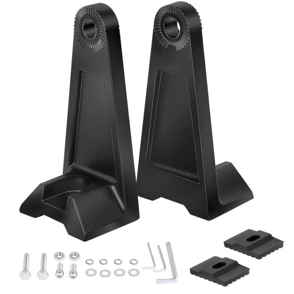 商品名: OFFROADTOWN ライトバー取り付けブラケット ユニバーサルLEDバーサイドマウントブラケットキット ストレートまたはカーブLEDライトバー用 2個パック 調整可能なライトバーマウント トラックジープピックアップオフロード用...