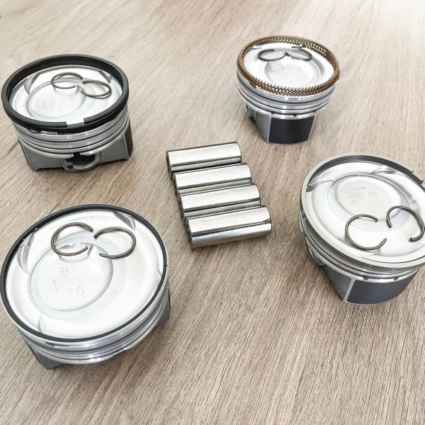 商品名: STD エンジン ピストン W リング Elantra Veloster Forte Koup G4FJ 1.6 Turbo 2014-2018 交換用 230412BAB0、230412-BAB0用 STD Engine Pis...