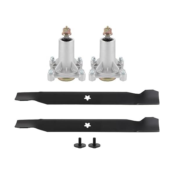 商品名: ACEBRI デッキリビルドキット 42インチ 芝刈り機パーツ 新しい職人/アリエンス芝刈り機(ハイドロ/自動/ギア)新職人LT3000 192870 スピンドルアセンブリ 2スピンドルアセンブリ 2芝刈り機ブレード ACEBRI...