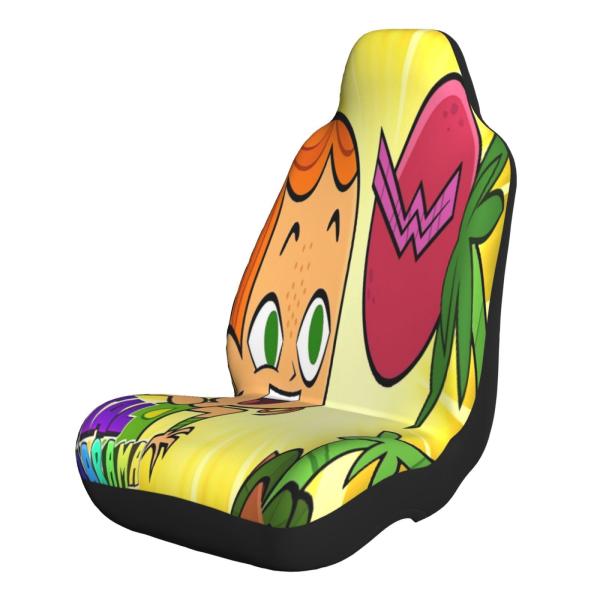 商品名:  NALCKA Total Anime DramaRama Car Seat Covers Auto Car Seat Protectors, Front Seat Cushion Cover Universal Fit Auto...