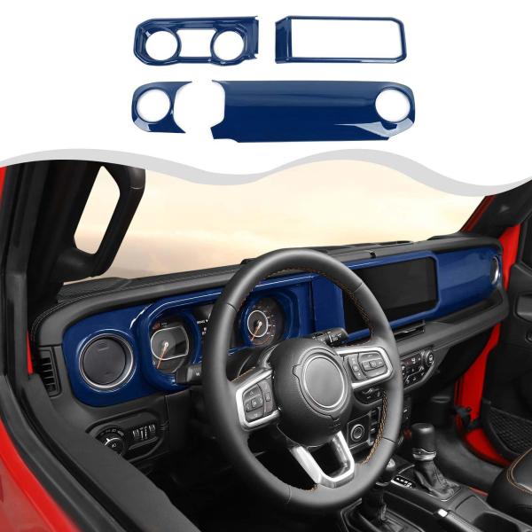 商品名:  HTHE Center Console Panel Cover/Dash Dashboard Panel Navigation GPS Screen Panel Cover Trim Decoration Accessory F...