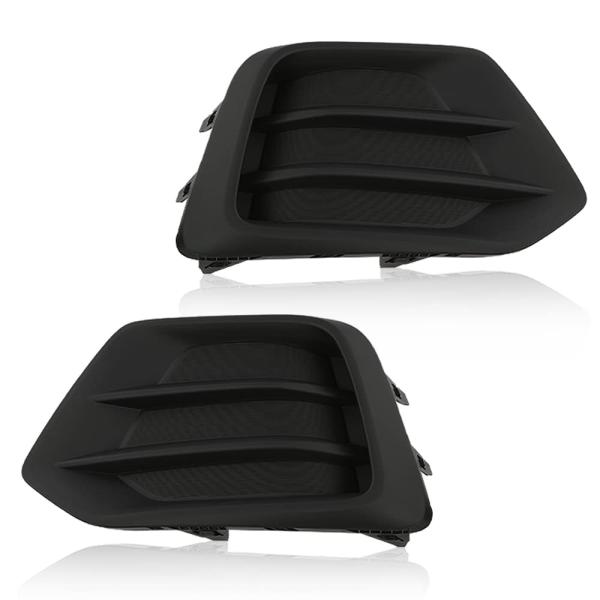 商品名: CROSSDESIGN フロントバンパーフォグライトカバー シボレー トラックス 2017-2022 42537708、GM1039226、42537707、GM1038226 ペア フロントドライバー&amp;助手席側 CROS...