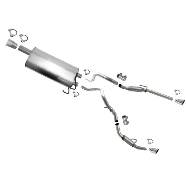 商品名:  OE style Rear Muffler Factory Dual Tail Pipes Resonators for Ram 1500 09-18 5.7ブランド: MAC商品番号: 素材: Stainless Steel海...