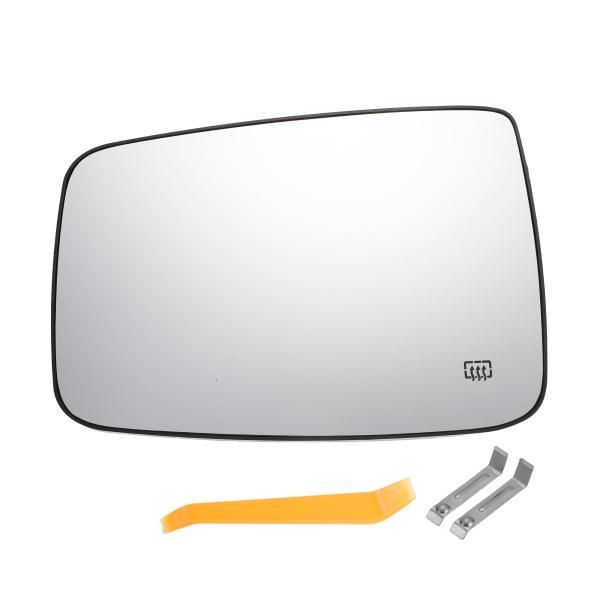 商品名:  X AUTOHAUX Car Rearview Left Driver Side Mirror Glass Replacement W/Backing Plate Heated White Glass for Dodge for...
