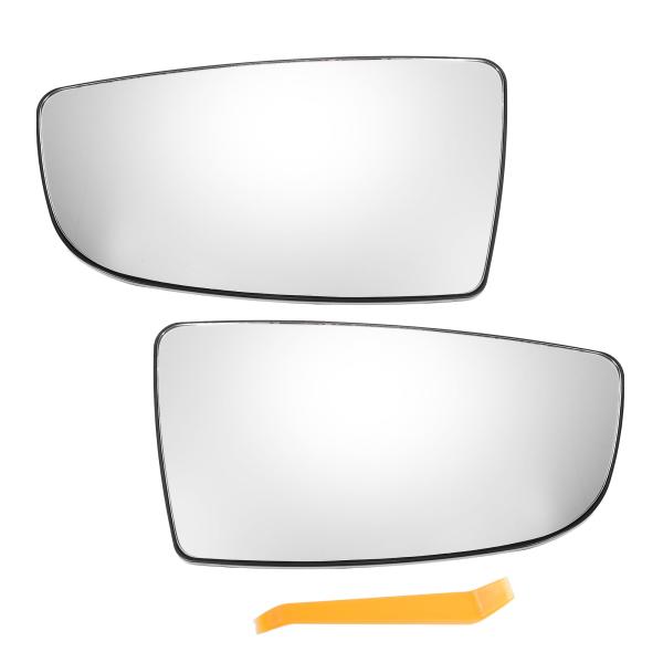 商品名:  X AUTOHAUX Pair Car Rearview Left Right Lower Part Mirror Glass Replacement W/Backing Plate Non-heated White Glass...