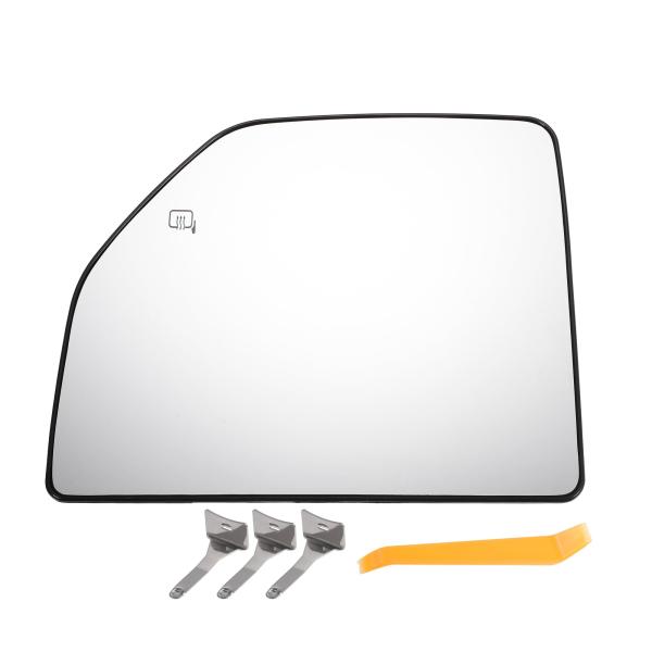 商品名:  X AUTOHAUX Car Left Driver Side Towing Heated Mirror Glass Replacement for Ford F150 Truck 2015-2020 F250 F350 Sup...