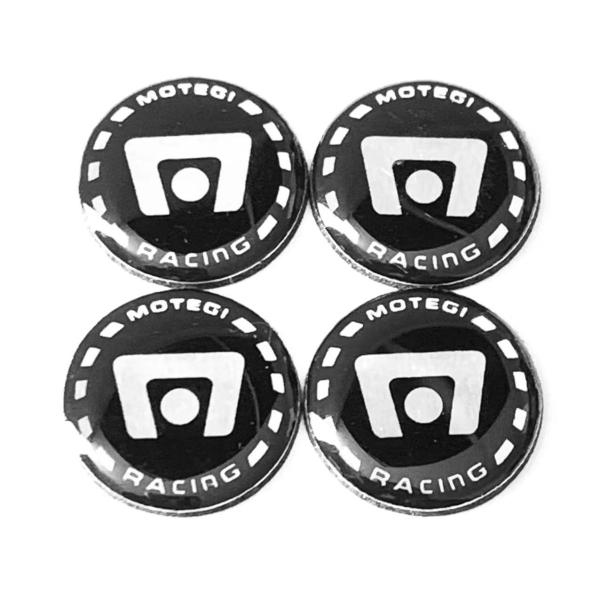 商品名: Wowwing スポーツモテギレーシングホイールセンターキャップハブキャップデカールエンブレムステッカー4個 OMO20-BS 20mm/0.78インチ Wowwing 4PCS Sport Motegi Racing Wheel...
