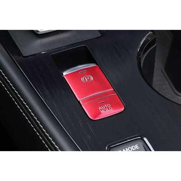 商品名: TUBAIZAI カーアクセサリー 日産ニューローグ2021 2022 2023 センターコンソールギアシフトボタンステッカーカバートリムアルミニウム合金6個(レッド) TUBAIZAI Car Accessories Compa...