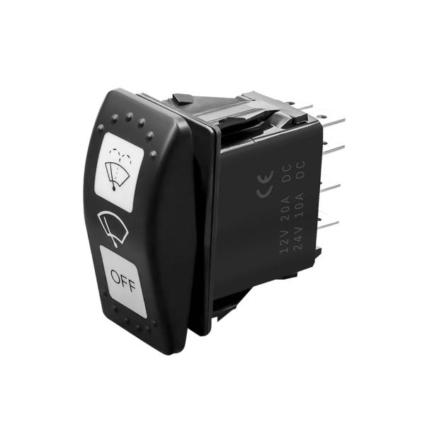 商品名: EMIHO フロントガラス ワイパー コントロール スイッチ 交換用 710004941 Can-Am Defender Maverick HD10 HD8 HD5 X3 2016-2023用 7ピン フロントガラス ワイパー ロ...