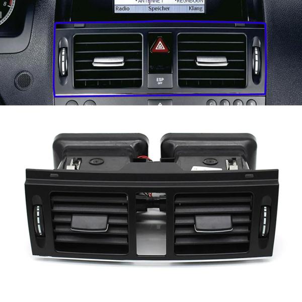 商品名: Goodithy 互換性 Mercedes Benz C W204、ダッシュボードエアベントアウトレットアセンブリ、エアコンACグリルアセンブリ、C180 C200 C220 C230 260 300 350 2007-2011 ...