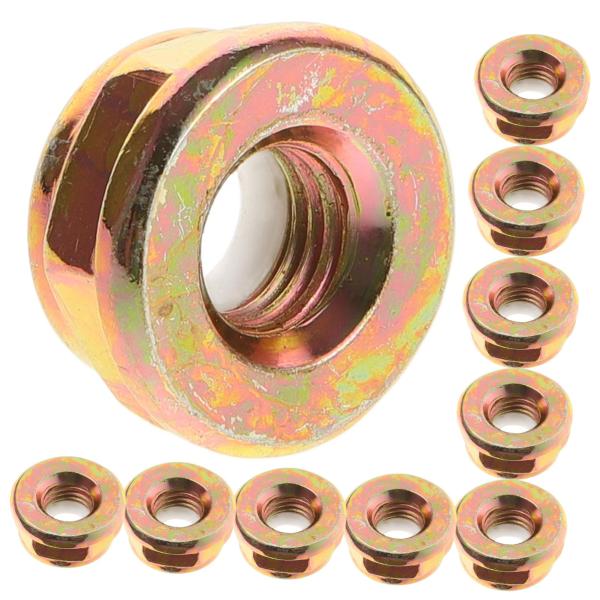 商品名:  CAXUSD 10pcs Lawnmower Nut Replacement Nut Tractor Mower Blade Shaft Nut Hedge Mower Blade Replacement Outdoor Bla...