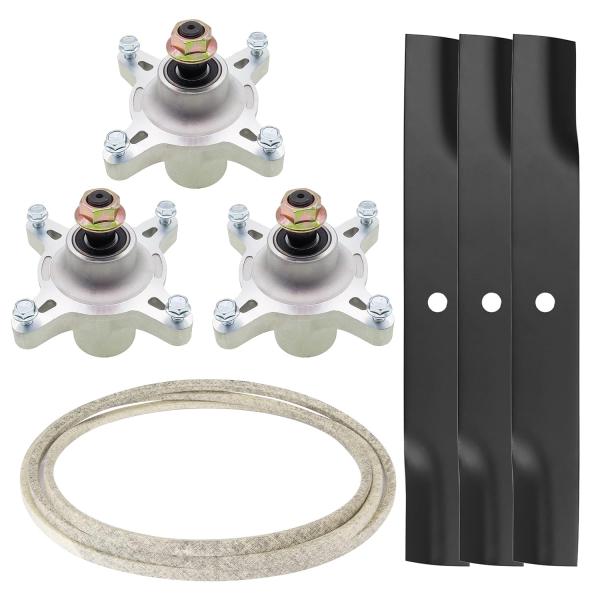 商品名: G.Times 芝刈り機デッキリビルドキット SS5000 SS5035 SS5060 MX5000 MX5060 用 スピンドル 117-7268 (3) ブレード 110-6837-03 (1) V-ベルト 119-8820 ...