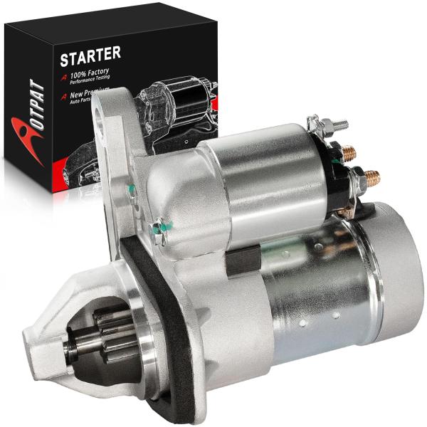 商品名:  AOTPAT Starter Motor Compatible for:-Nissan Sentra Cube Juke NV200, for:-Chevy City Express, 1.4KW 12V 10Teeth Clo...