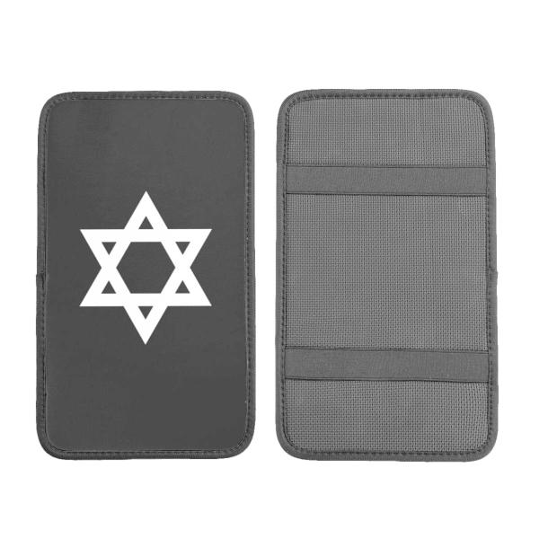 商品名:  DUWHEBAS Yeshua Star of David Car Center Console Cushion Pad Auto Center Console Cover Car Armrest Box Pad Waterpr...