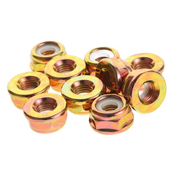 商品名:  BCOATH 10pcs Lawnmower Nut Tractor Lawnmower Spindle Nut Aerator Mower Parts Lawn Mower Blade Nut Outdoor Grass Cu...