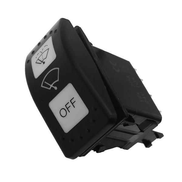 商品名: フロントガラス ワイパー コントロール スイッチ、Can-Am Defender HD10 HD8 Maverick X3 2016-2023 交換用 710004941 7ピン (ON)-ON-OFF ワイパー ウォッシャーロッ...