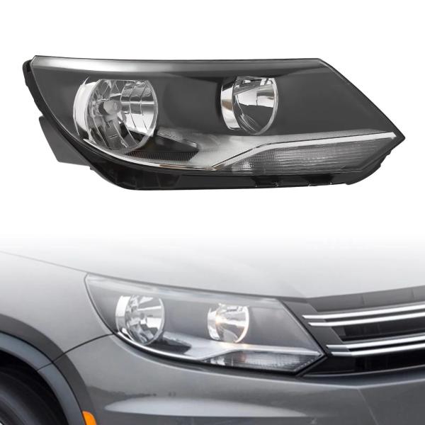 商品名:  For 2012 2013 2014 2015 2016 2017 VW Volkswagen Tiguan Right Headlight Assembly Halogen Head Lamp Headlight Lamp P...