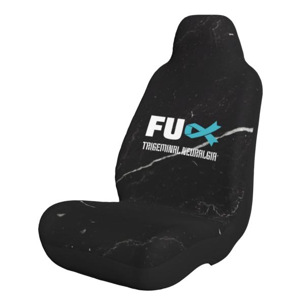 商品名:  NMNRRPTLS Fuck Trigeminal Neuralgia Awareness Car Seat Cushion Covers Water Proof Washable Car Front Seat Covers, ...