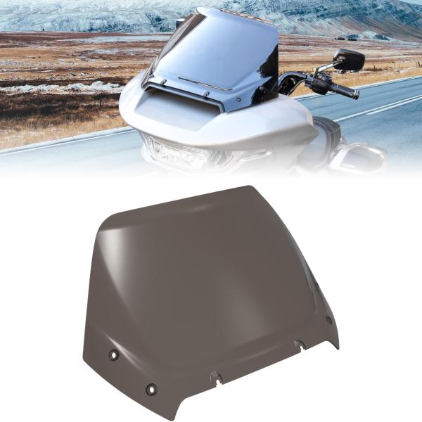 商品名: VEISUTOR 12インチ フロントガラス Harley Road Glide CVO 2024用 ダークティント ウィンドシールド ウィンドスクリーン エアディフレクター ハーレーダビッドソン ロードグライド CVO FLTR...