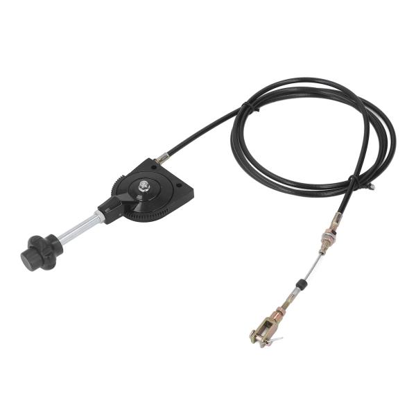 商品名:  Excavator Throttle Control Cable, with Black Knob Universal Fit Quick Reponse Hand Locking Kit Replacement 2.5m Ma...