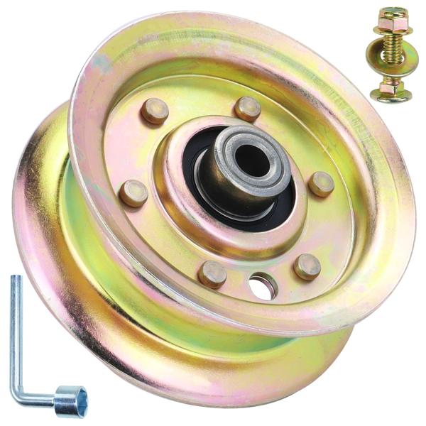 商品名: LAWNEAGLE 532177968 アイドラープーリー 交換用 Craftsman 177968 プーリー、アイドラープーリー 532177968、ハスクバーナ 532193197 プーリー、Craftsman 193197 ...