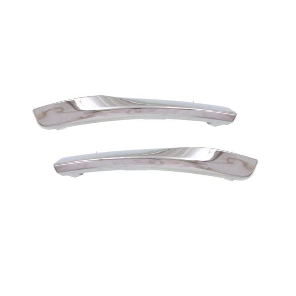 商品名:  KarParts360 For Dodge Durango 2014 15 16 17 18 19 2020 Bumper Cover Molding Driver And Passenger Side | Pair | Fro...