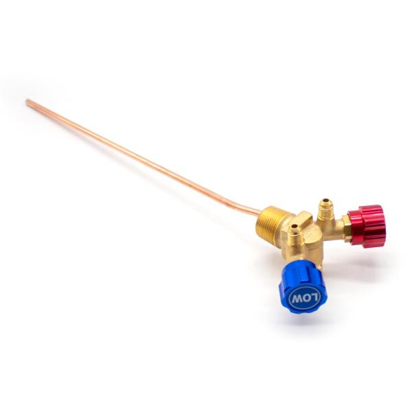 商品名:  Jieotwice Refrigerant Recovery Special Valve High and Low Pressure Horn Valve Explosion-Proof Switch 30CM Length C...